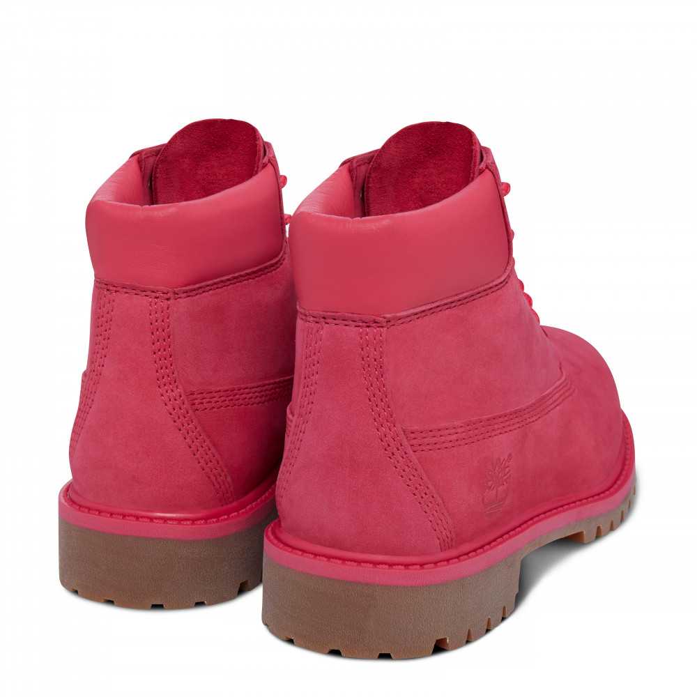 TIMBERLAND 6 In Premium Wp Boot Rose Red - Suffern