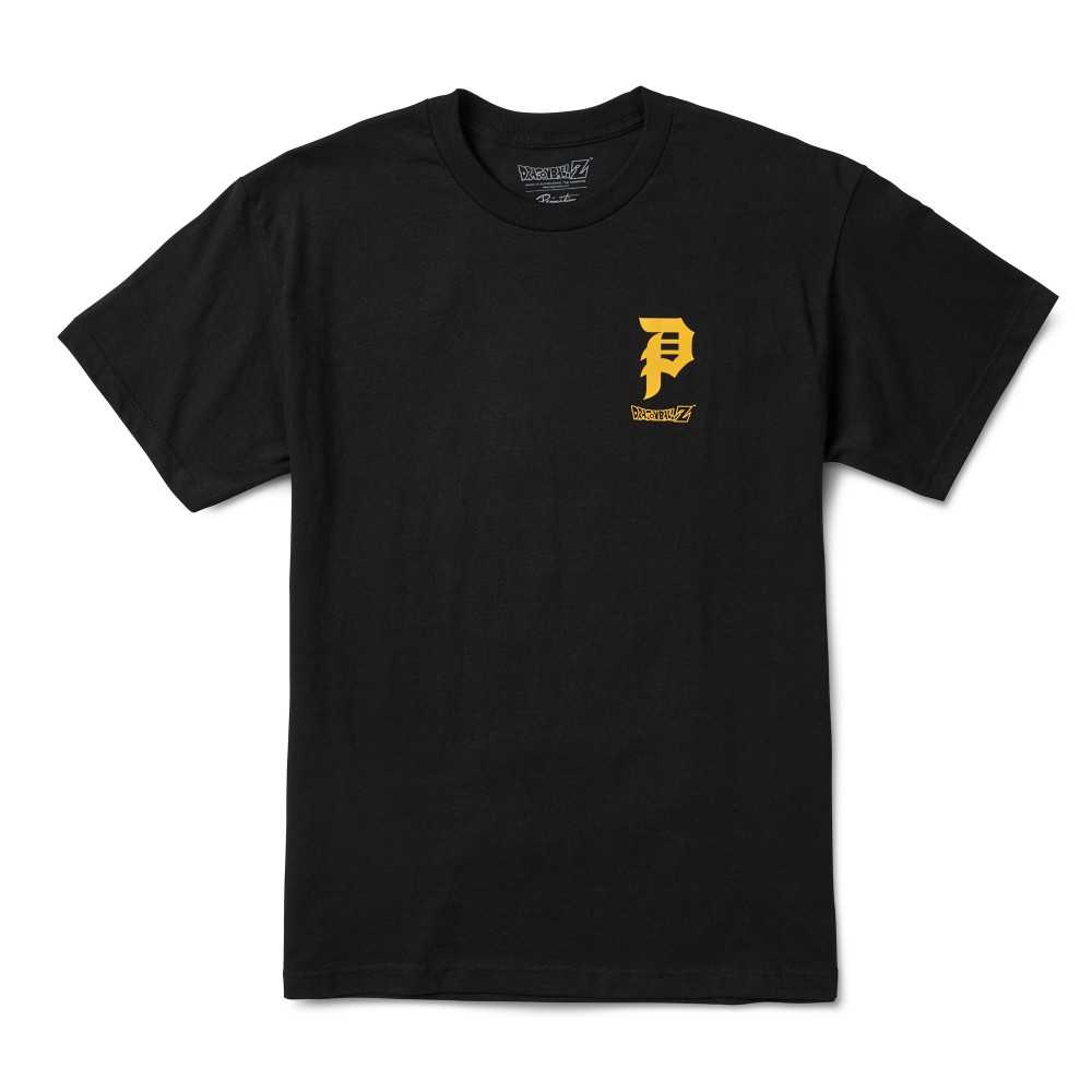 PRIMITIVE T-shirt Trunks Glow Ss Black - Teeshirts - Suffern