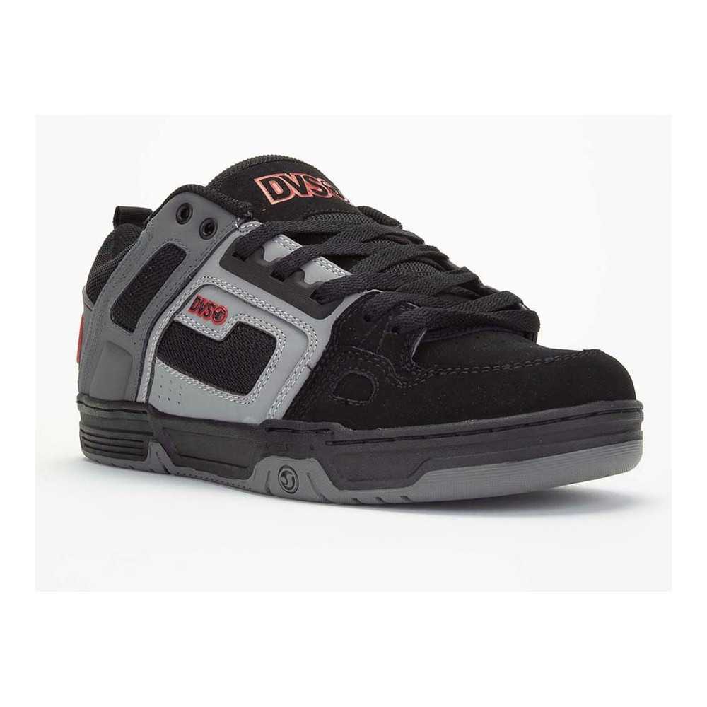 DVS Comanche Black Charcoal Red Nubuck - Suffern