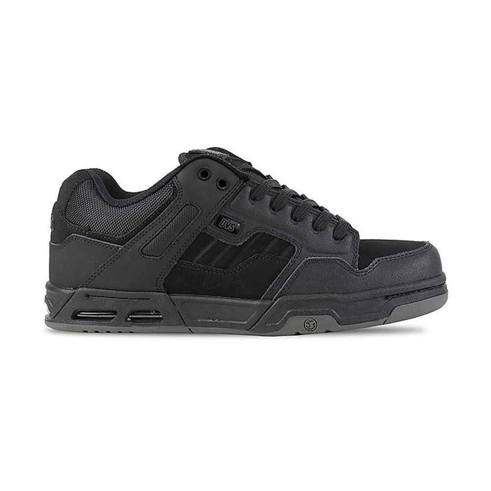 DVS Enduro Heir Black Black Leather - Skate Shoes - Suffern