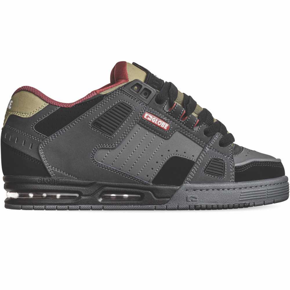 GLOBE Sabre Charcoal/black/iron - Skate Shoes - Suffern