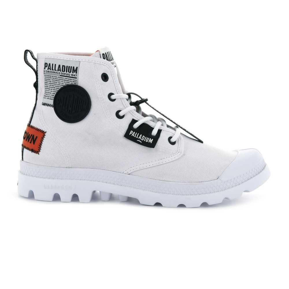 PALLADIUM Lite Overlab U White - Bottines Et Boots - Suffern