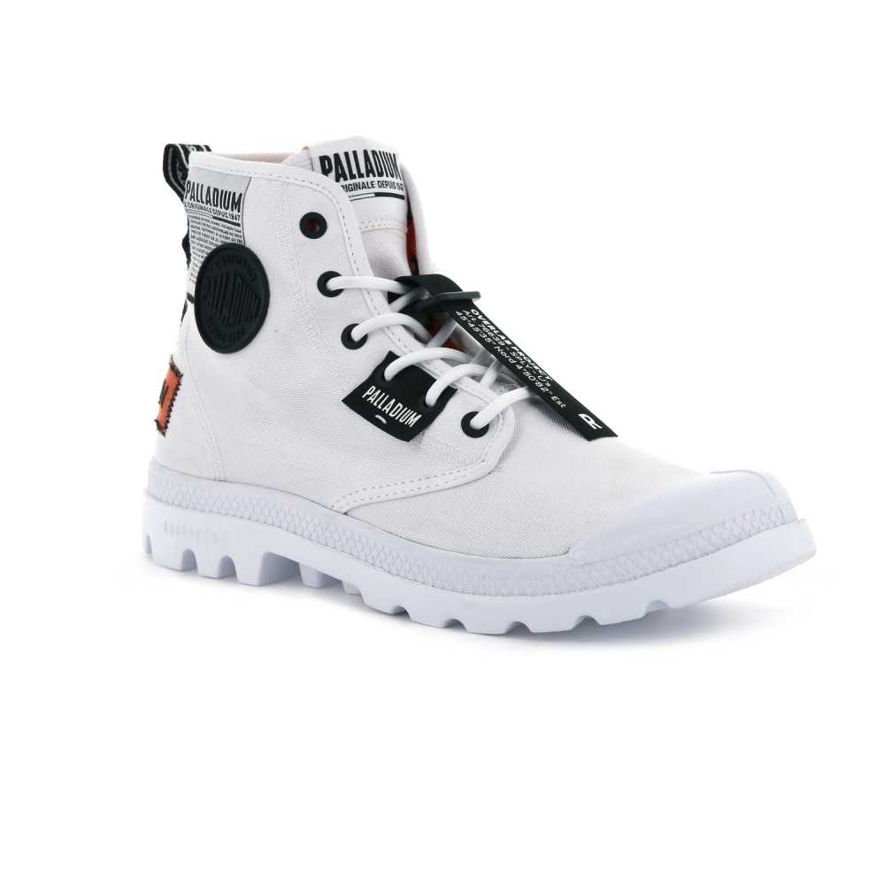 PALLADIUM Lite Overlab U White - Bottines Et Boots - Suffern