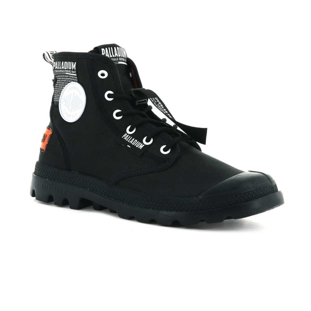 PALLADIUM Lite Overlab U Black/black - Suffern