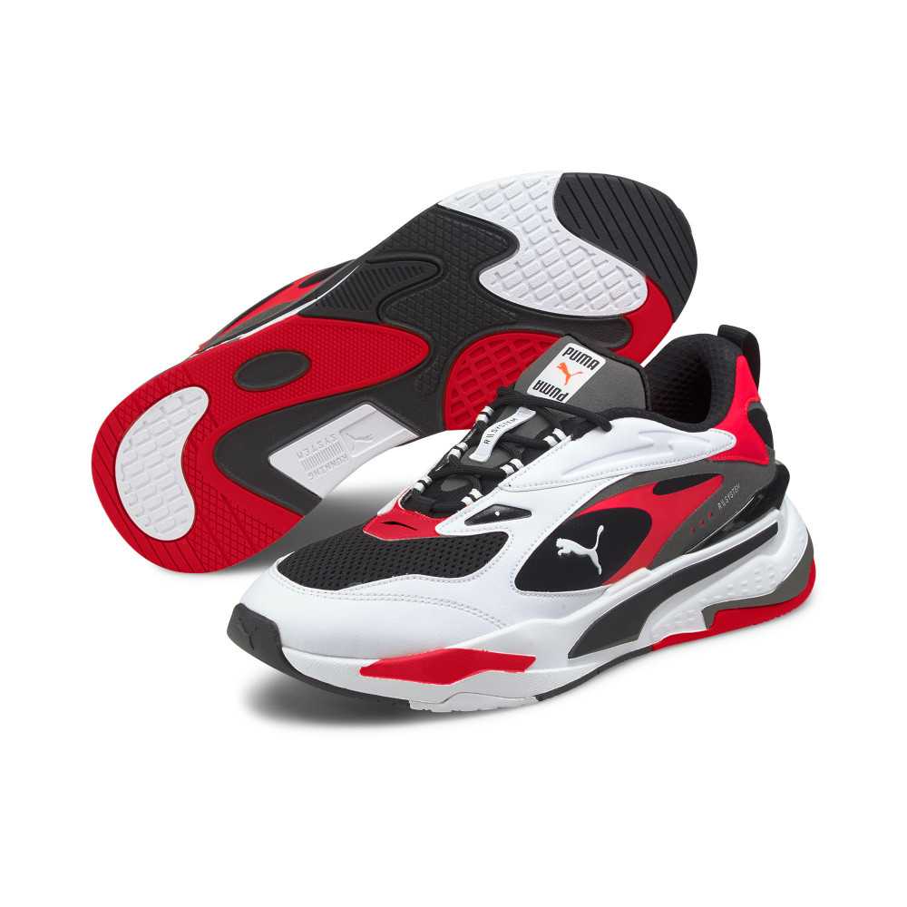 PUMA Rs-fast Puma Black-puma White-red Blast - Suffern PUMA Rs-fast Puma Black-puma White-red Blast - Suffern