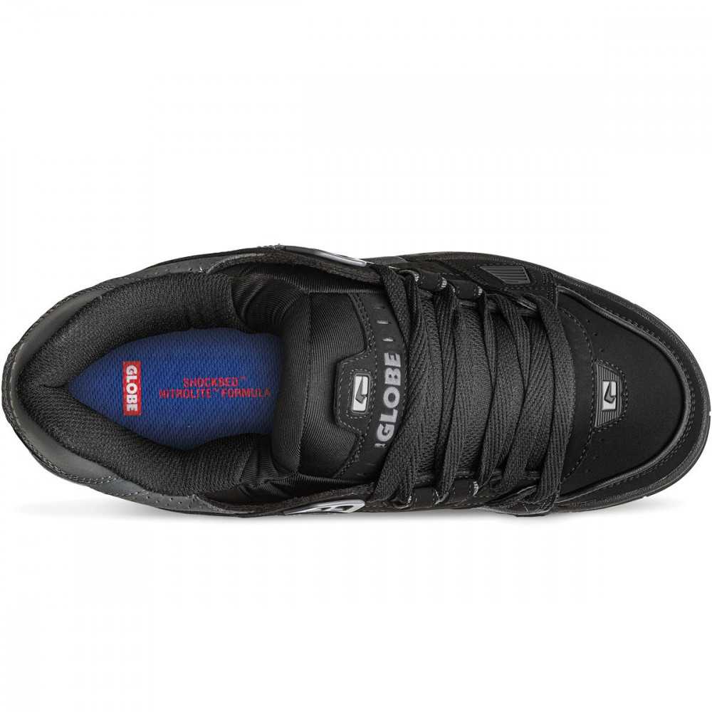 GLOBE Sabre Black/phantom Split - Skate Shoes - Suffern