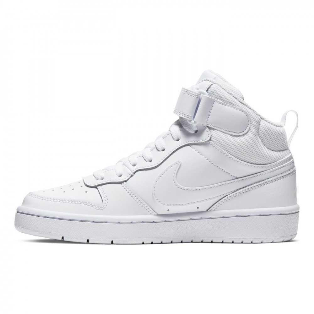 NIKE Nike Court Borough Mid 2 White/white-white - Suffern