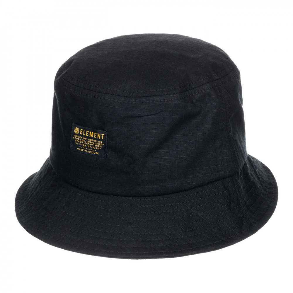ELEMENT Eager Bucket Hat Flint Black - Chapeaux - Suffern