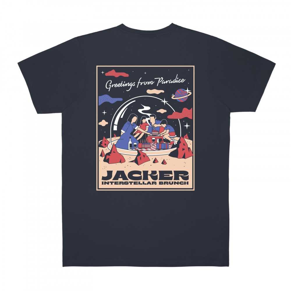 JACKER Brunch Blue - Teeshirts Homme - Suffern