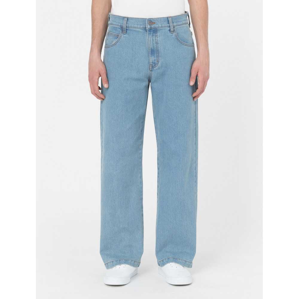 DICKIES Wingville Loose Denim Light Wash - Jeans - Suffern