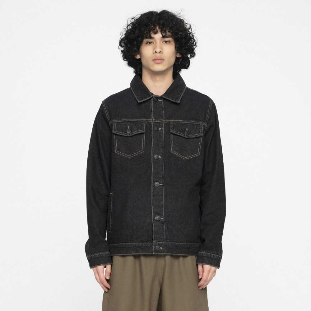 SANTA CRUZ Dark Moon Dot Jacket Black Denim - Suffern