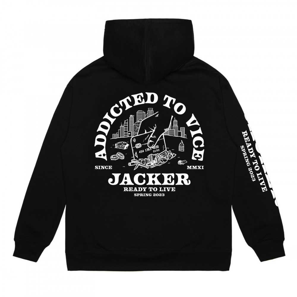 JACKER Addicted Black - Sweatshirts Homme - Suffern